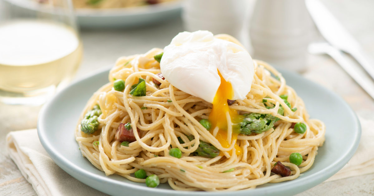 Spring Vegetable Carbonara - Better Than Bouillon