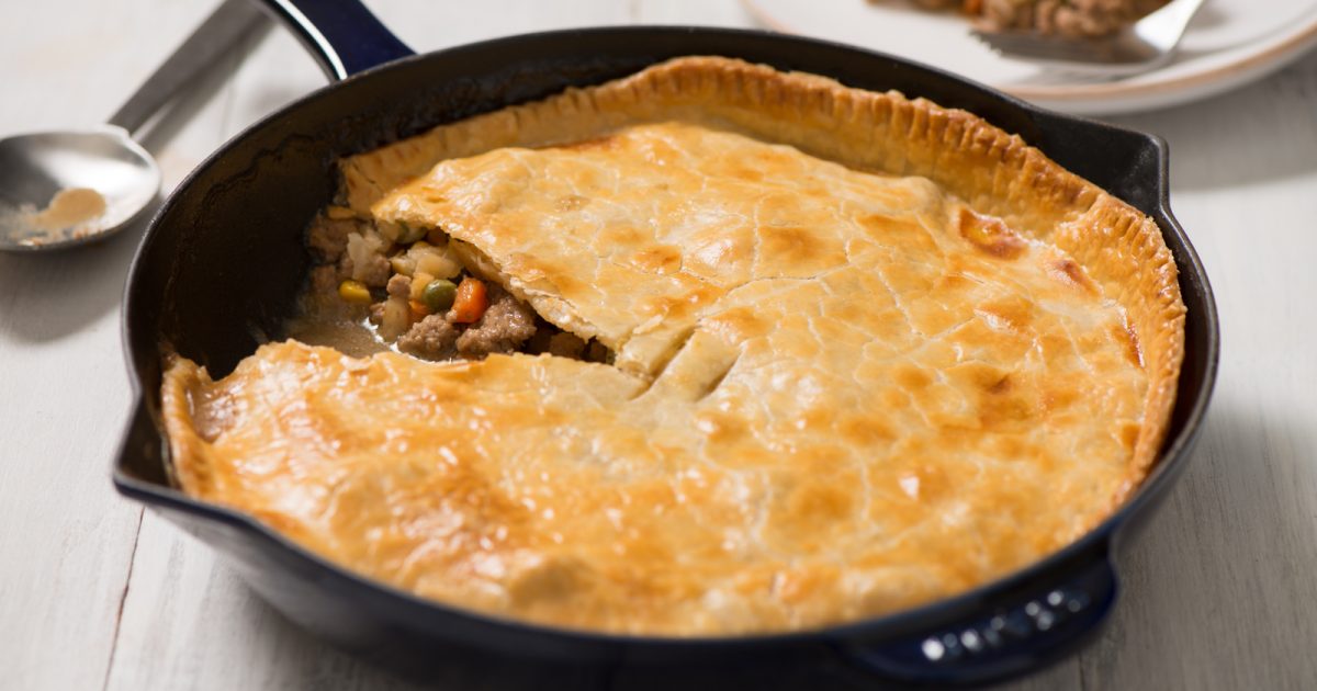 Easy Turkey Skillet Meat Pie - Better Than Bouillon