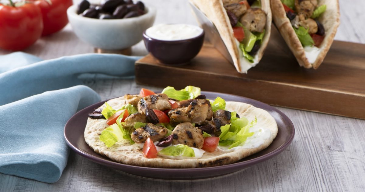 Greek Chicken Gyro Pitas - Better Than Bouillon