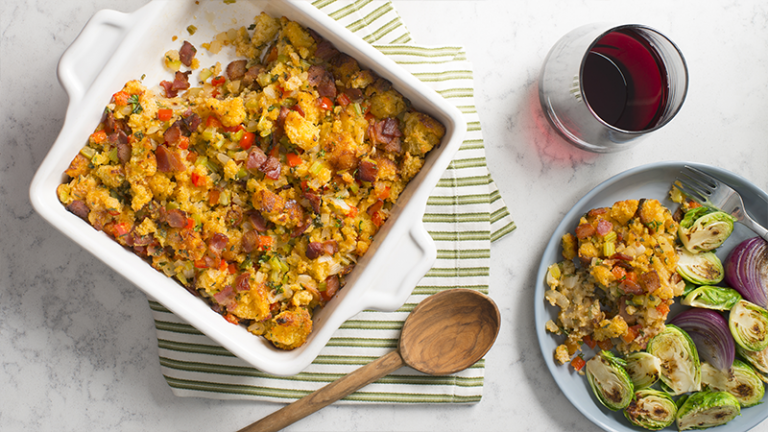Bacon Cornbread Stuffing - Better Than Bouillon