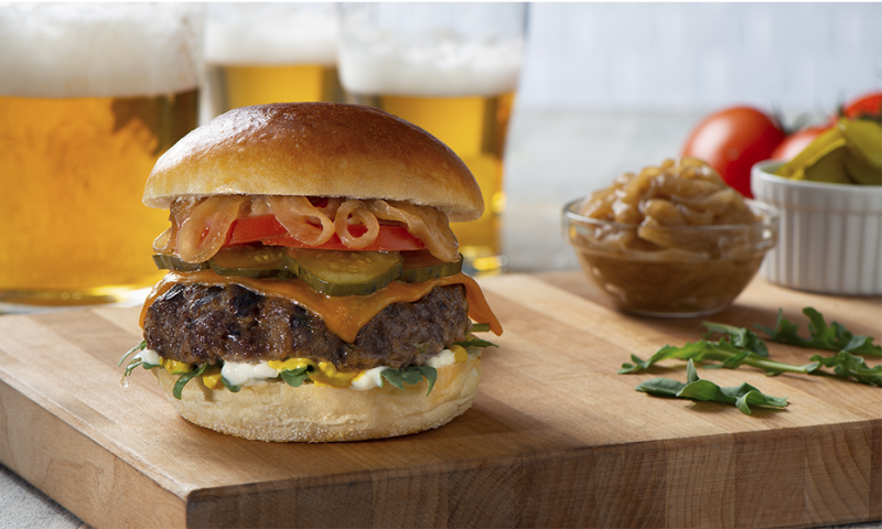 Loaded Onion Burgers - Better Than Bouillon