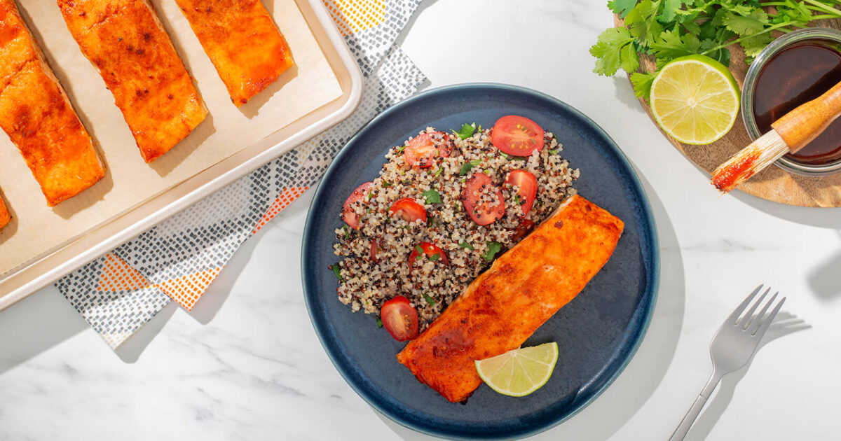 Maple Adobo Baked Salmon - Better Than Bouillon