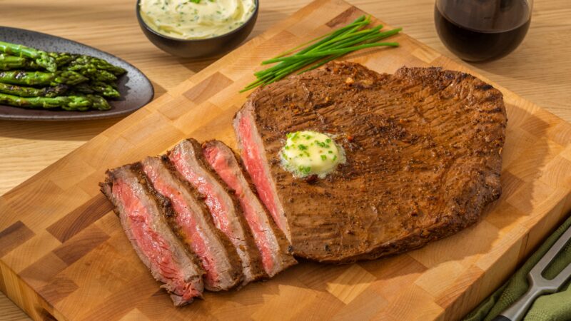 Grilled Steak with Chive Butter - Better Than Bouillon